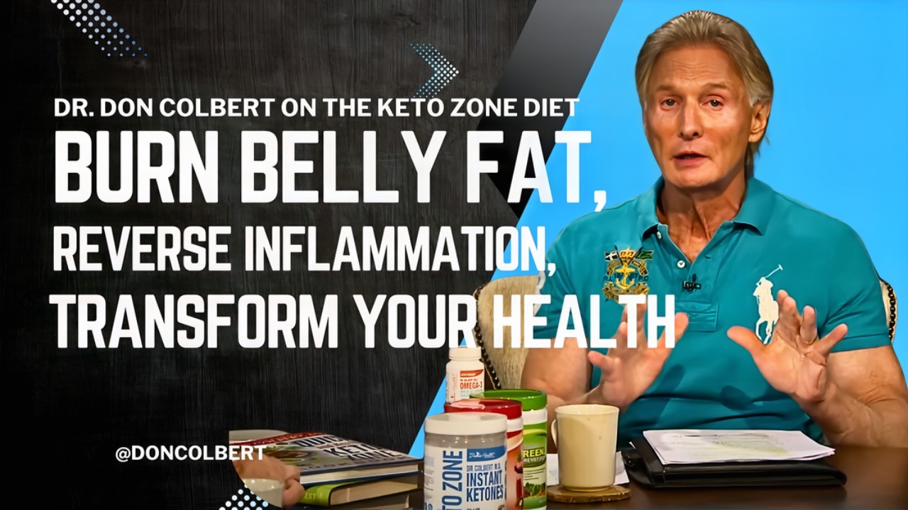 Dr. Don Colbert on Keto Zone Diet: Burn Belly Fat, Reverse Inflammation ...